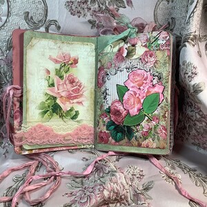 Floral Rose Garden Journal - Etsy