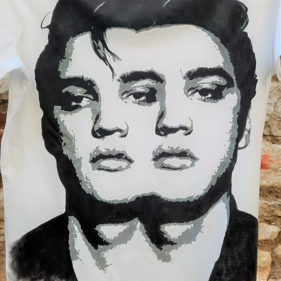 Elvis Presley Tshirt Design/art Tshirt/handpaint Unisex - Etsy