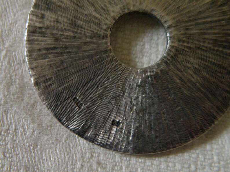 Fabulous Mid Century Modernist Sterling Silver Hand Wrought Necklace ...