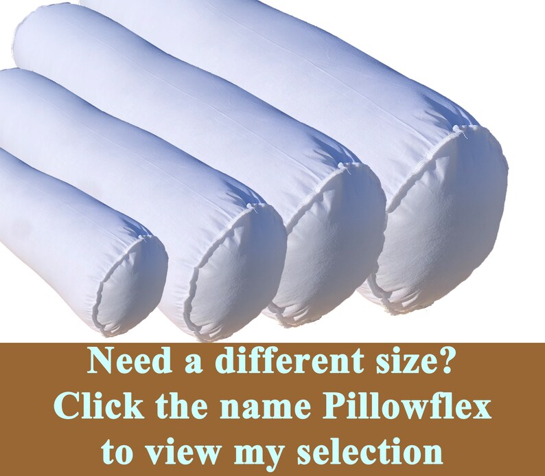 9x22 Bolster Pillow Insert for Throw Pillows and Shams / Soft and Plush ...