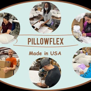 10x48 Bolster Pillow Form Insert for Decorative Sham / Plush Fiber ...