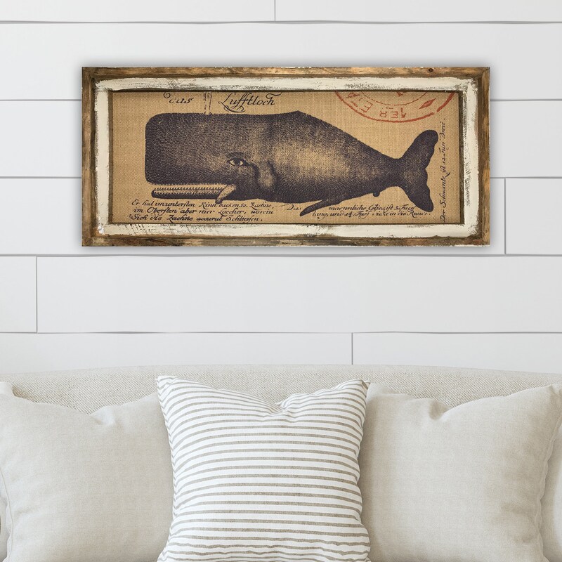 Whale Wall Decor - Etsy