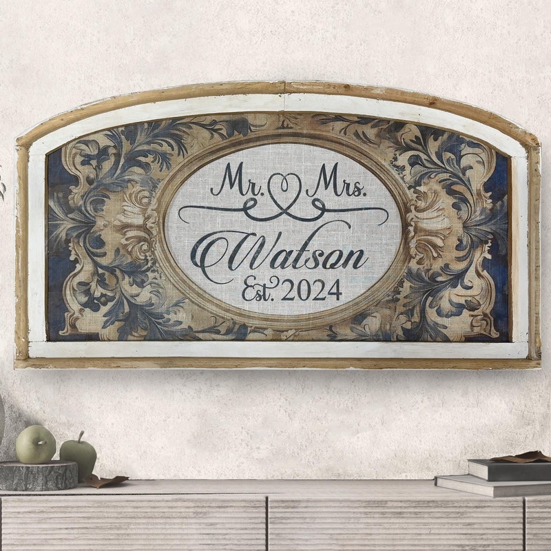 Last Name Wall Art - Etsy