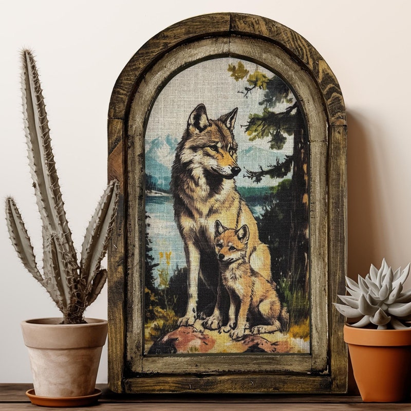 Wolf Wall Decor - Etsy