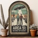 Beyond Top Secret Wall Art | Area 51 Framed Art | UFO Cowboys | Western ...