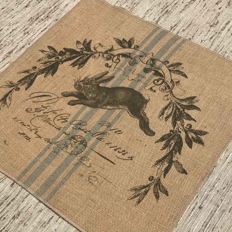 Burlap Print - Etsy