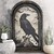 Raven Wall Art Witchy Halloween Decor Crow Wall Art Gothic Wall Decor ...