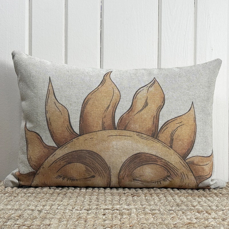 Sun Pillow - Etsy