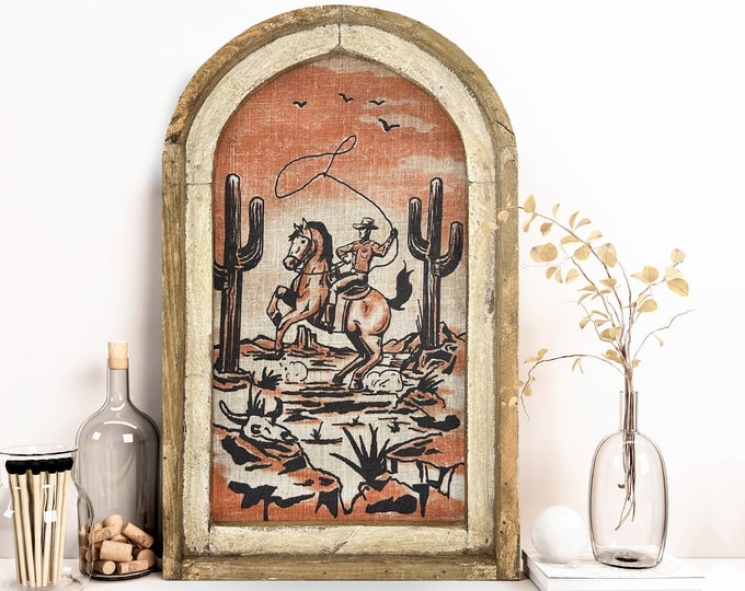 Framed Cowboy Poster 14 X 22 Equestrian Wall Decor I Western Decor I ...