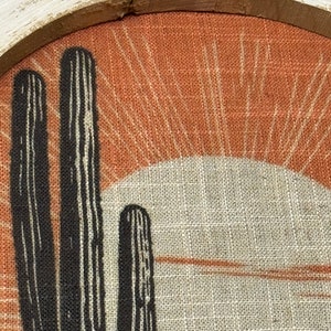 Southwestern Wall Decor | Western Wall Art | Cactus Decor | Retro ...