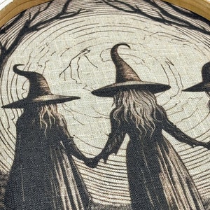 Coven Wall Art | Witches Halloween Decor | Witchcraft Wall Art | Gothic ...