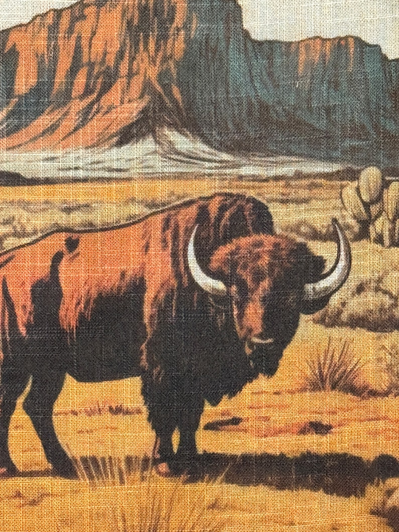 American Bison Wall Decor | Western Wall Art | Buffalo Decor ...
