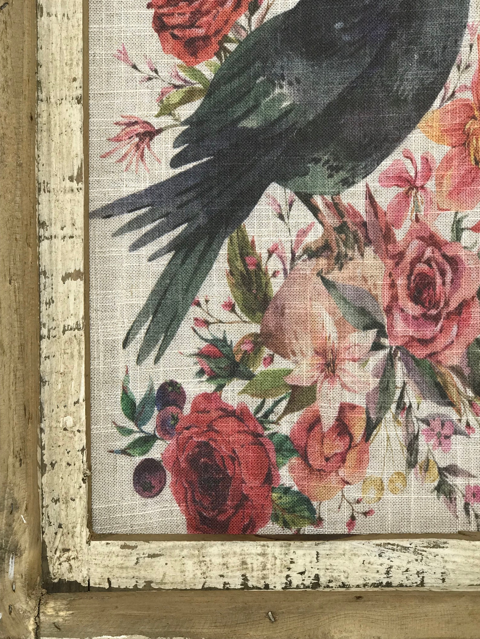 Raven Wall Art 14 X 22 Arch Window Frame - Etsy