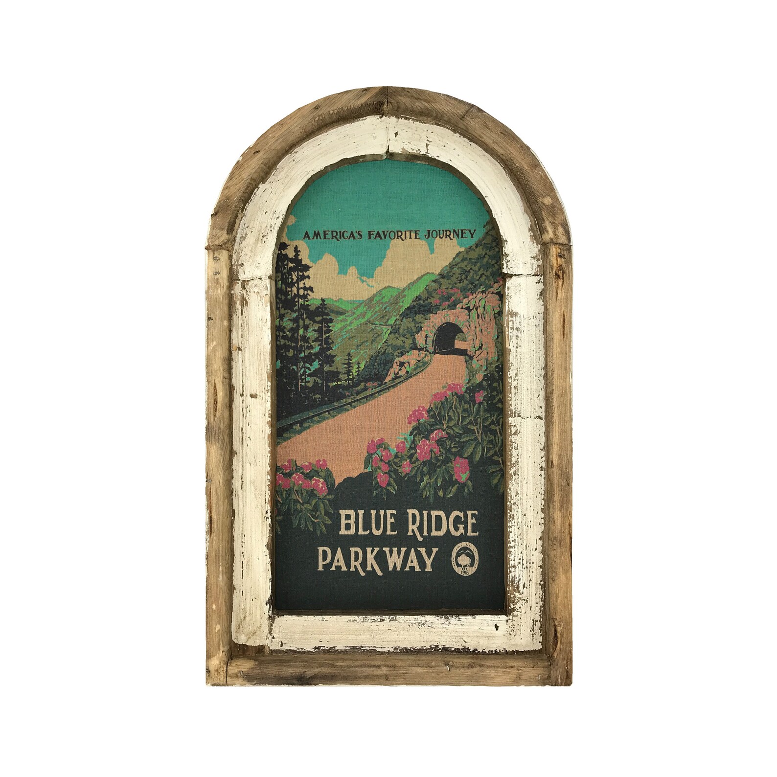 Blue Ridge Parkway Wall Art 14 X 22 Arch | Etsy