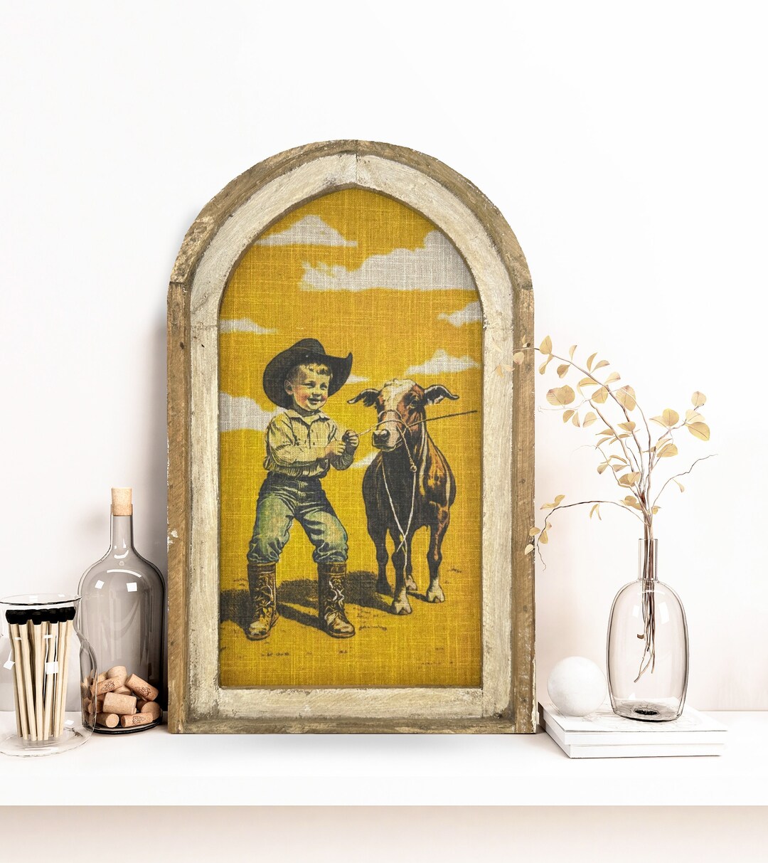 Western Cowboy Wall Decor | 14" X 22" | Cowgirl Wall Art I Western ...