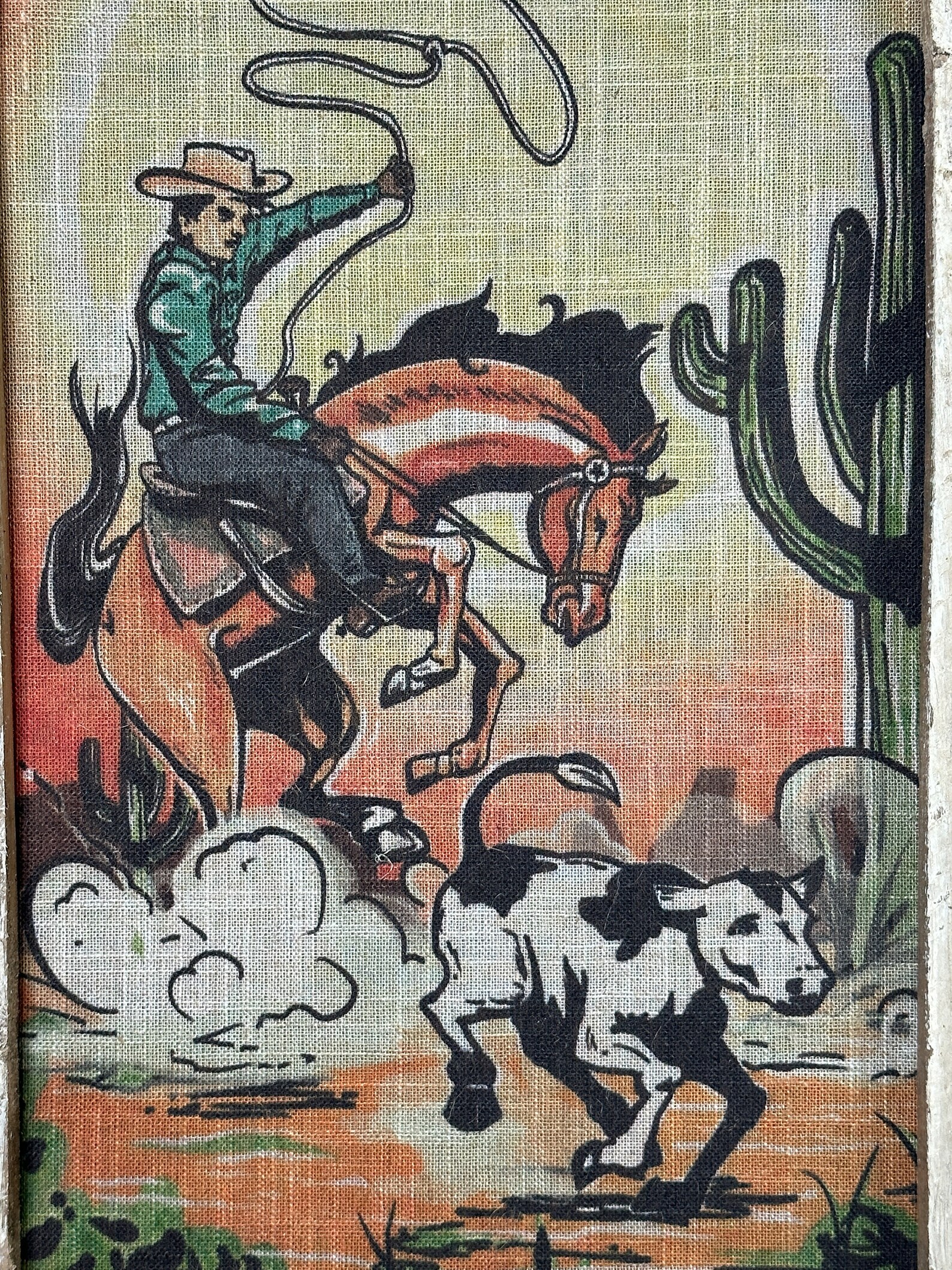 Rodeo Wall Decor | 14" X 22" | Equestrian Wall Art I Western Cowboy ...