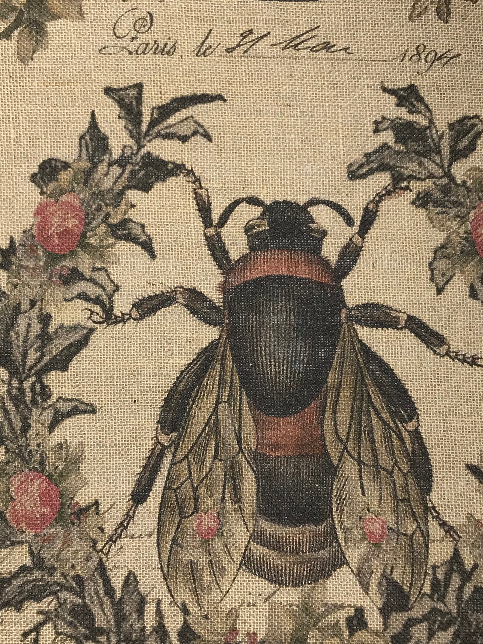 French Country Decor 24 X 36 Bee Wall Art | Etsy