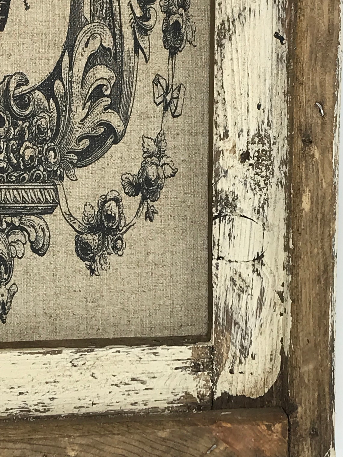 Bee Crest Wall Art 14 X 22 Arch Window Frame | Etsy