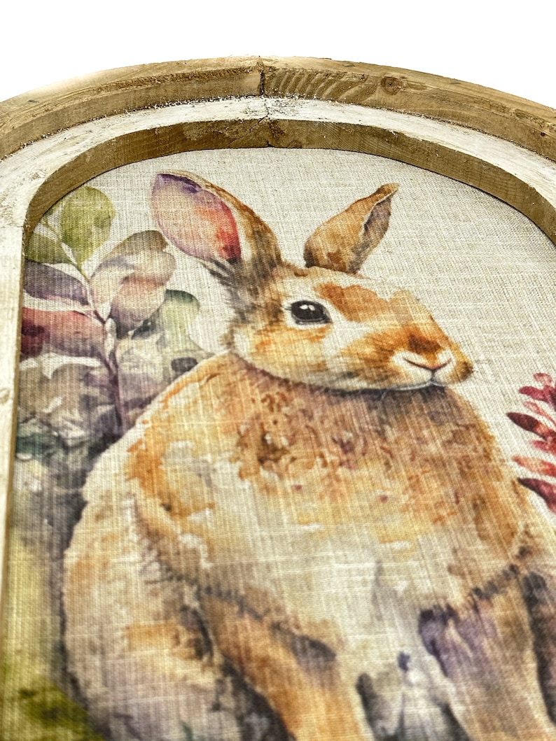 Spring Bunny Wall Decor 14 X 22 Rabbit Wall - Etsy