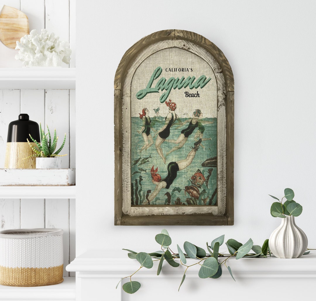 Laguna Beach Wall Art | California Travel Poster | Coastal Wall Decor ...