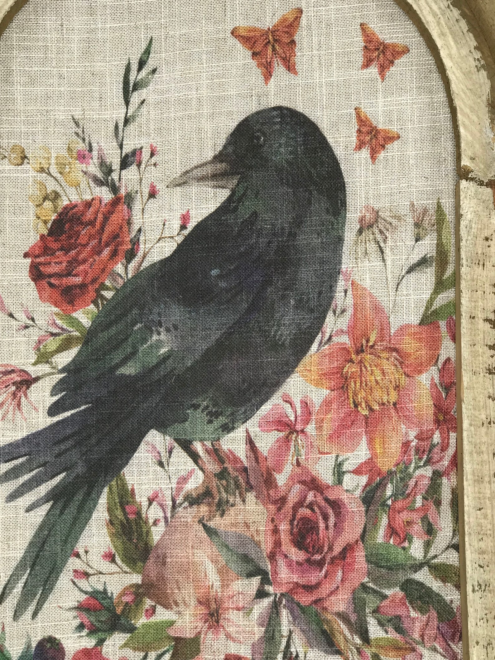 Raven Wall Art 14 X 22 Arch Window Frame - Etsy