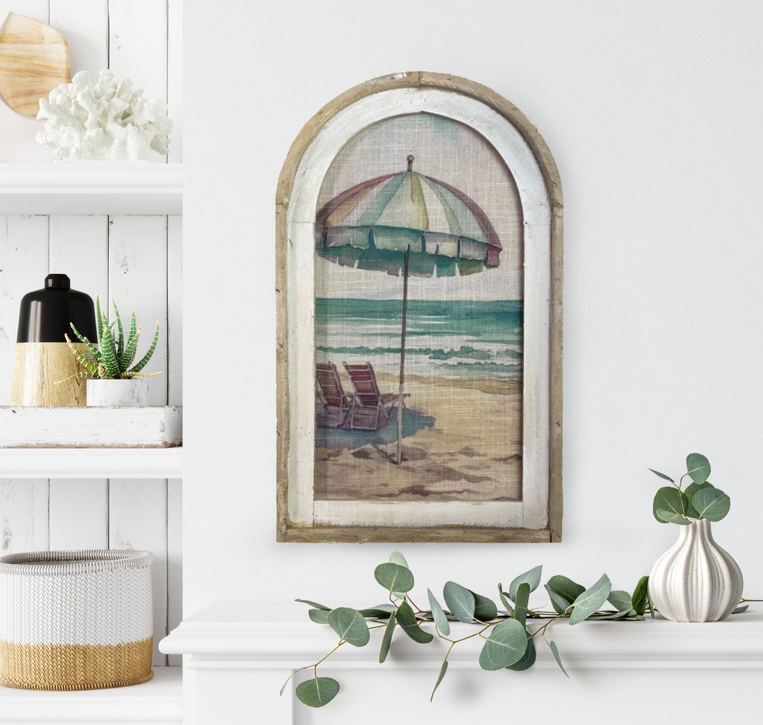 Beach Wall Decor | Coastal Wall Decor | Bathroom Wall Decor | Linen ...