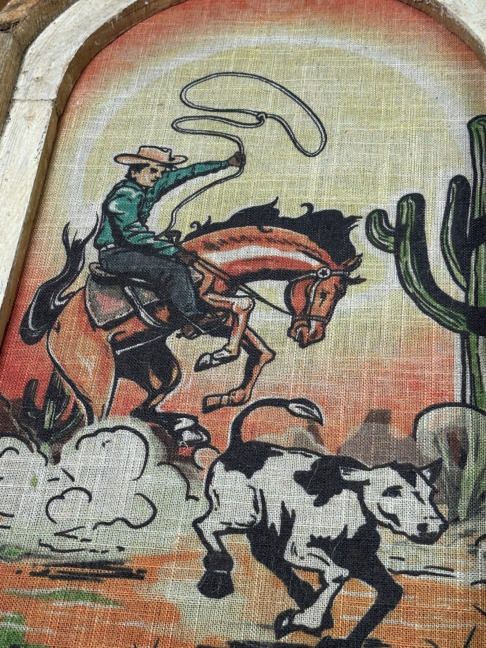 Rodeo Wall Decor | 14" X 22" | Equestrian Wall Art I Western Cowboy ...