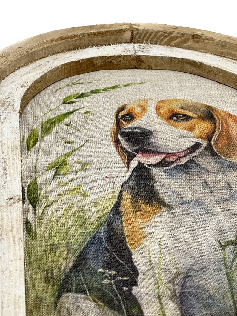 Beagle Framed Art Print Watercolor Beagle Gift Handmade - Etsy