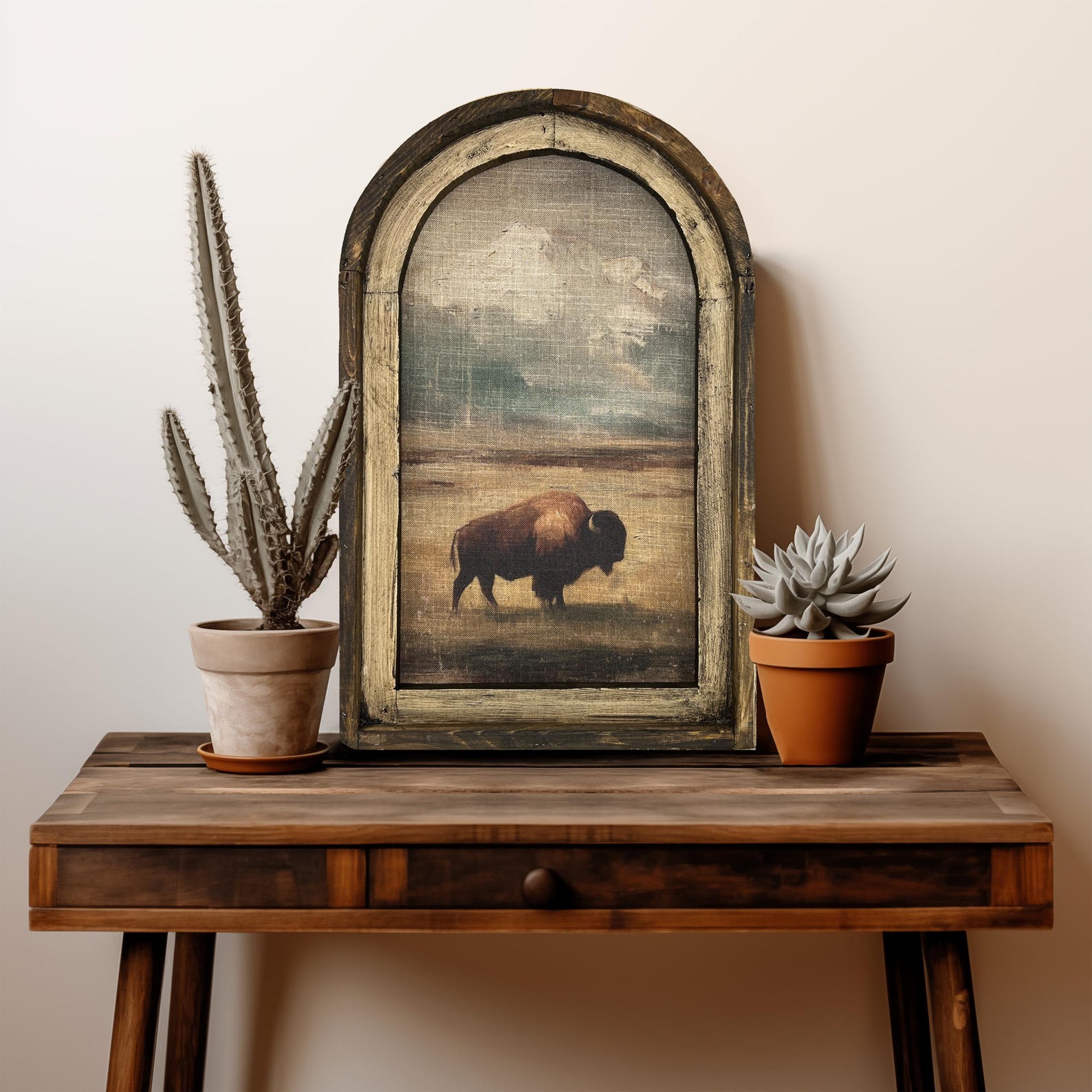 Yellowstone Wall Art | Western Wall Art | Buffalo Decor | Yellowstone ...