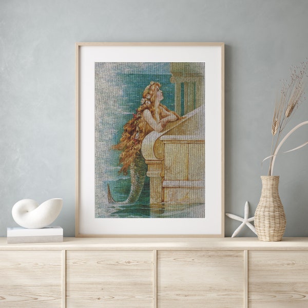 Victorian Siren Wall Art - Etsy
