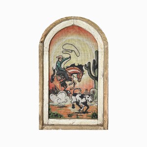 Rodeo Wall Decor | 14" X 22" | Equestrian Wall Art I Western Cowboy ...