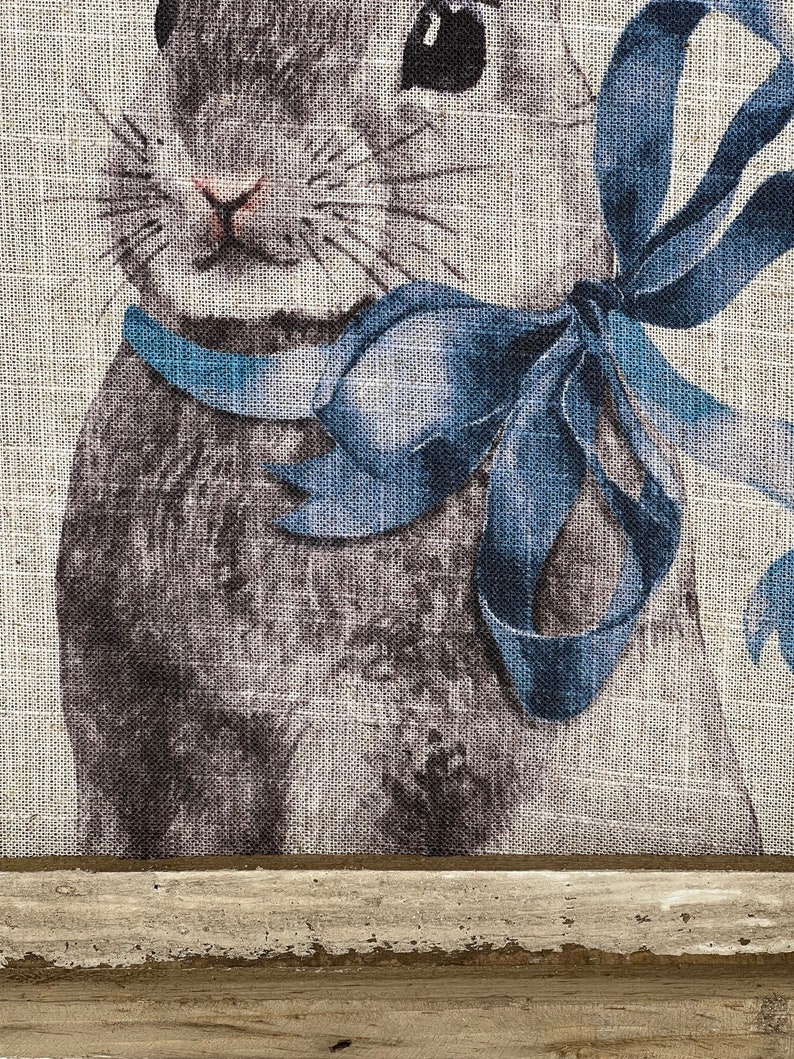 Mr. Rabbit Wall Decor | 14" X 22" | Rabbit Wall Art I Nursery Wall ...