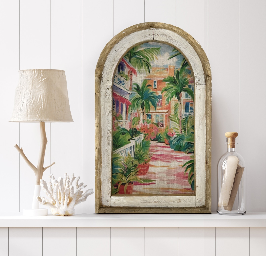Key West Wall Decor | Coastal Wall Decor | Bathroom Wall Decor | Bright ...