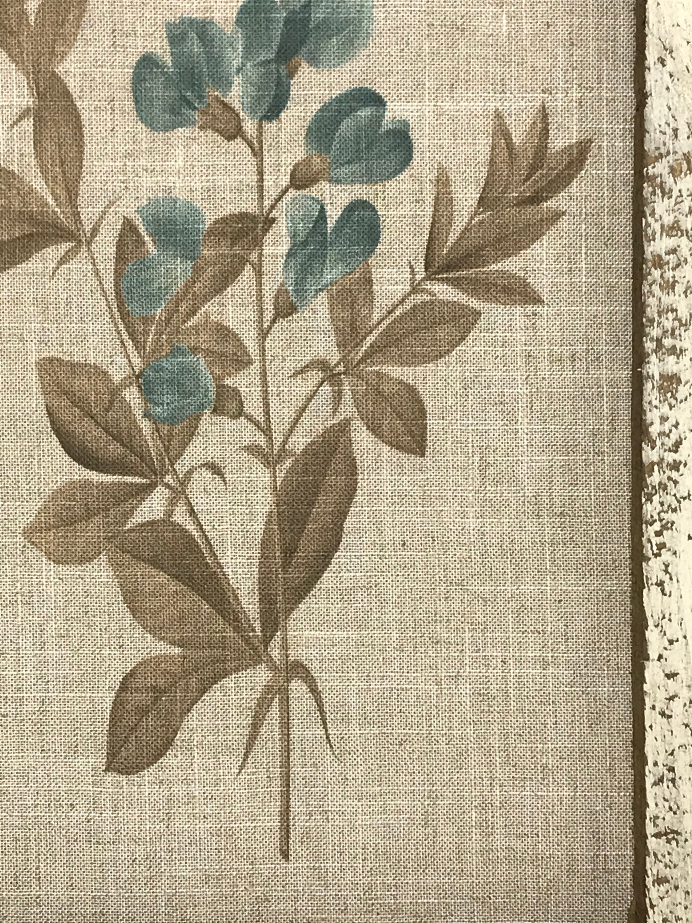 Floral Wall Art Farmhouse Decor Arch Window Frame Linen | Etsy