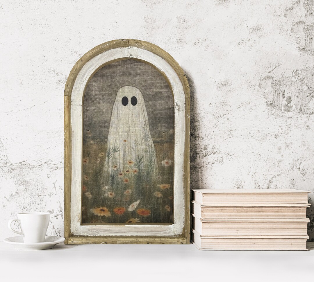 Spooky Wall Decor | Halloween Ghost Decor | Halloween Wall Art | Gothic ...