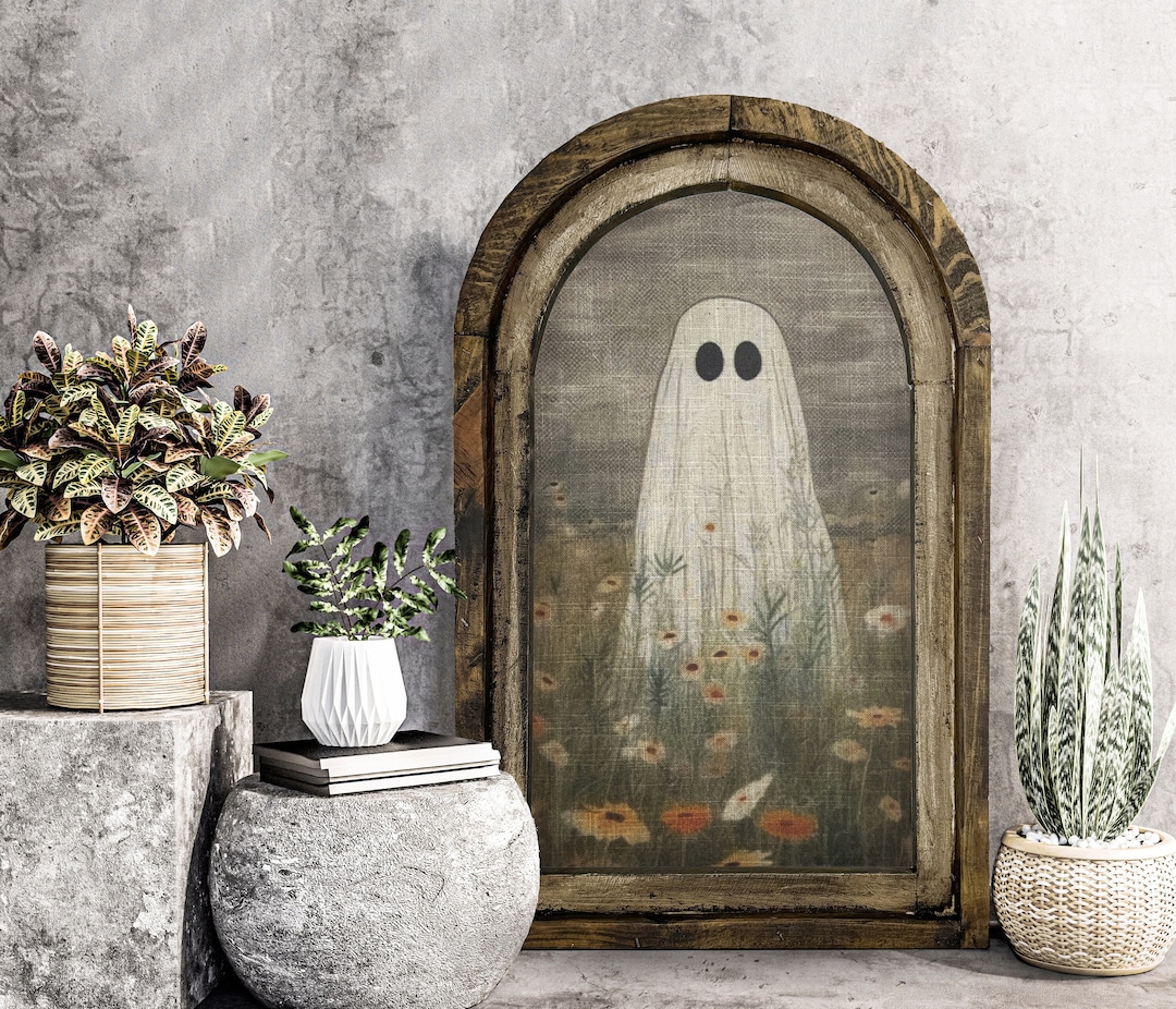 Spooky Wall Decor | Halloween Ghost Decor | Halloween Wall Art | Gothic ...