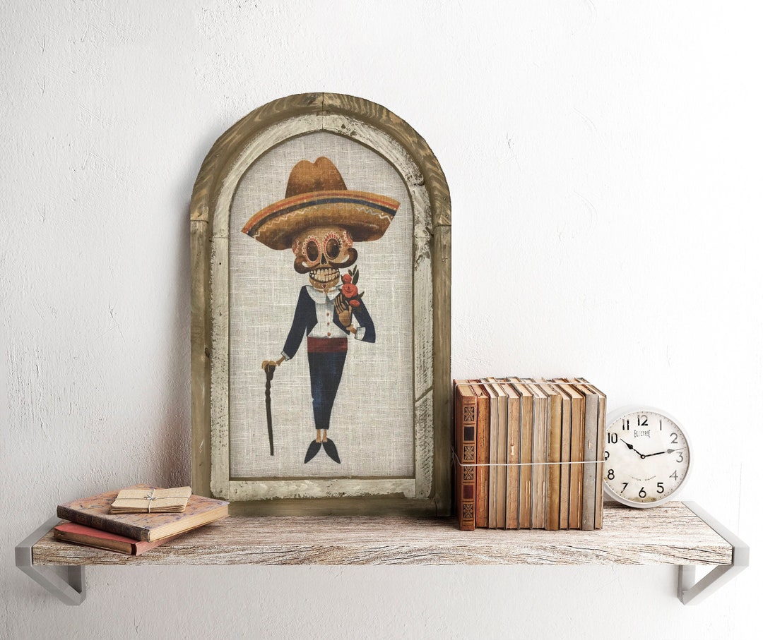 Dia De Los Muertos Wall Art | 14" X 22" | Day of the Dead Wall Decor ...