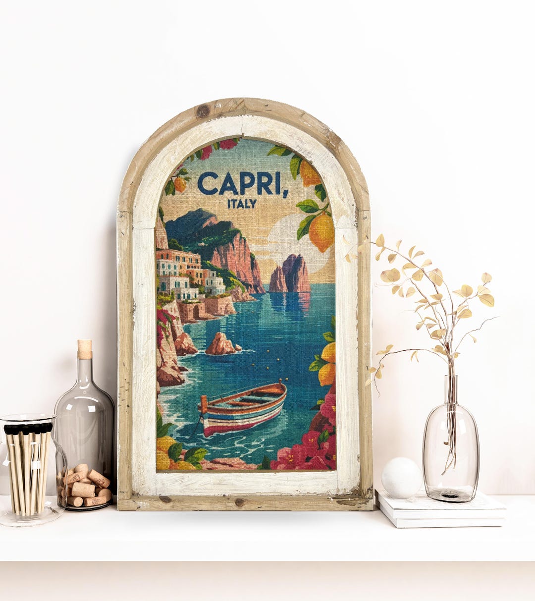 Capri, Italy Wall Decor | Coastal Wall Decor | Capri, Italy Wall Decor ...