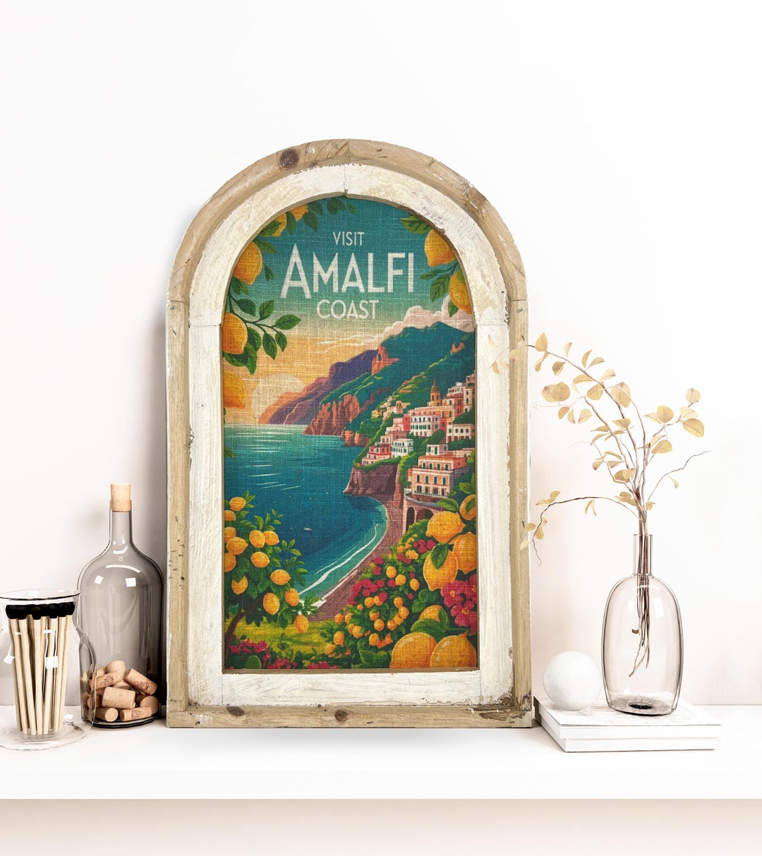Amalfi Coast Wall Decor | Coastal Wall Decor | Amalfi, Italy Wall Decor ...