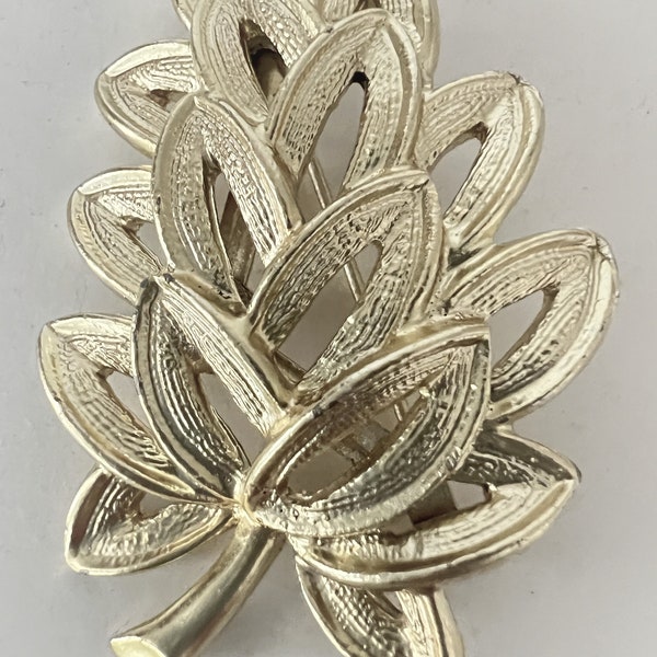 Vintage Leaf Brooch - Etsy