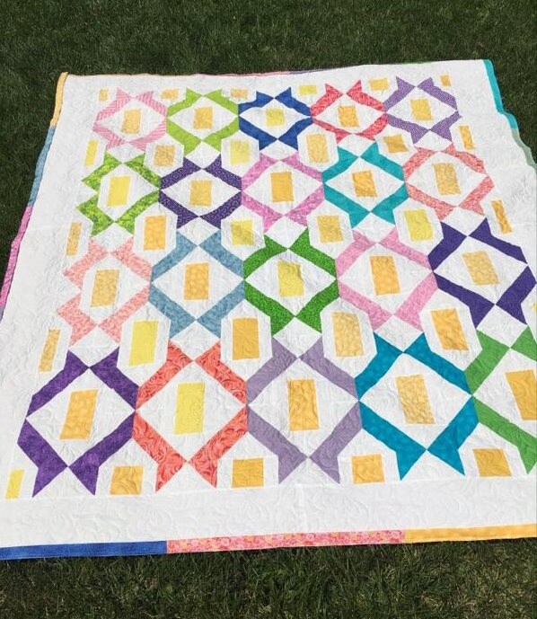 Paper Lanterns Quilt Pattern | Fat Quarter Friendly | Beginner-level ...
