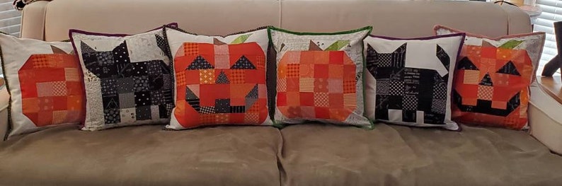 Fall Pumpkin Pillow Cover PDF Pattern - Etsy