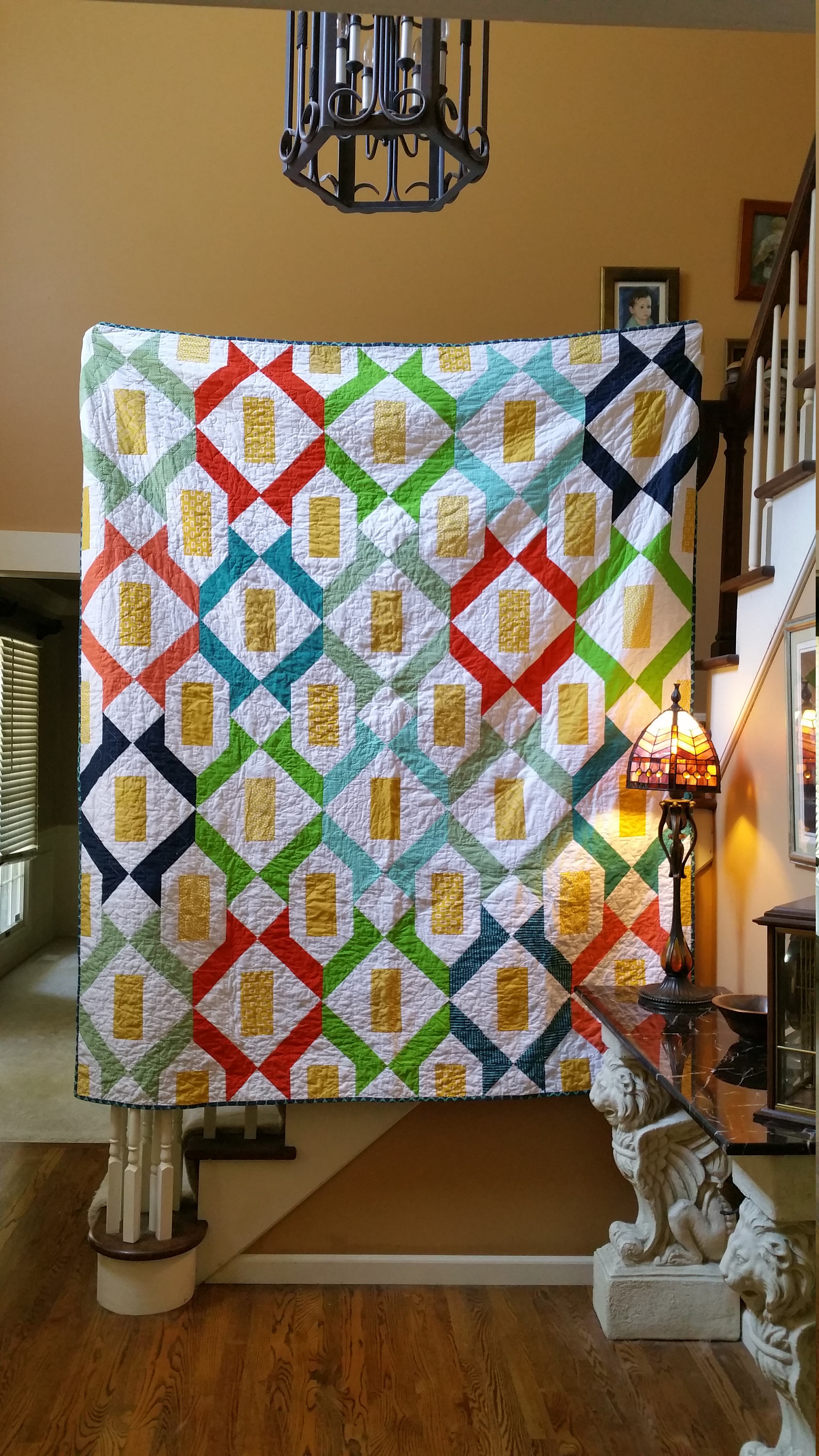 Paper Lanterns Quilt Pattern | Fat Quarter Friendly | Beginner-level ...