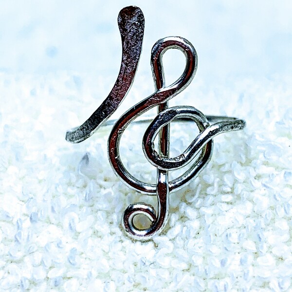 Clef Ring - Etsy