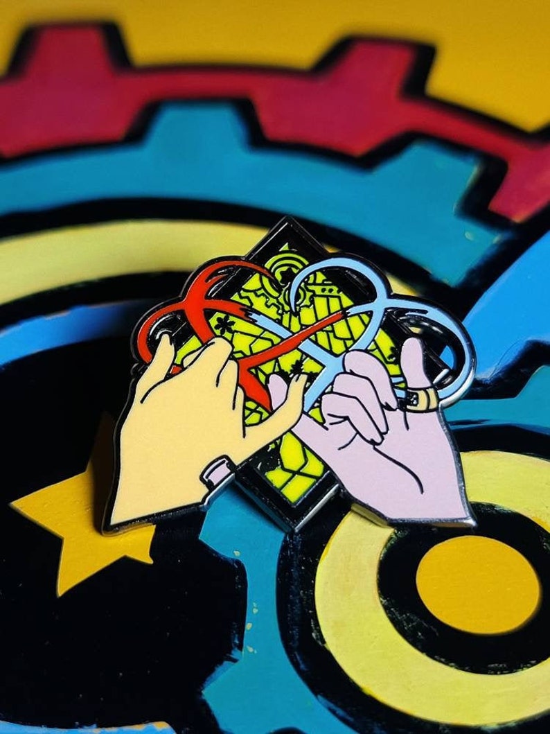 Sk8 the Infinity Reki and Langa's Promise Hard Enamel Pin | Etsy