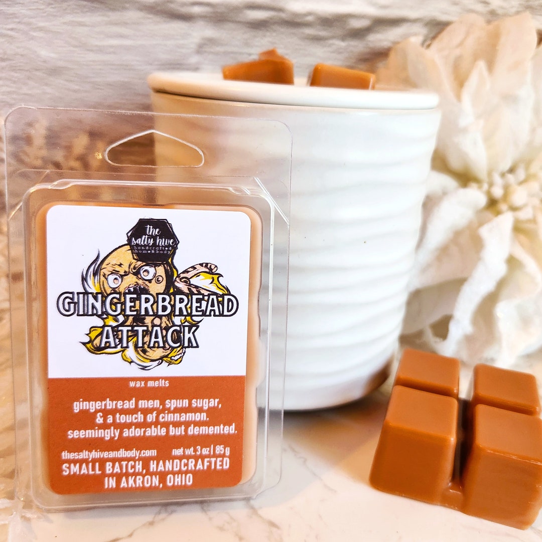 Gingerbread Attack Wax Melts Krampus Inspired Gingerbread Man Wax Melts ...