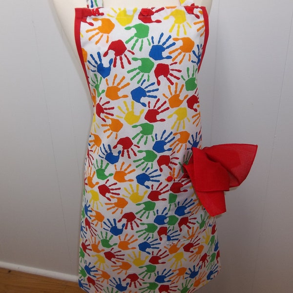 Hand Painted Apron - Etsy