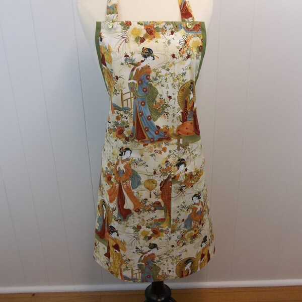 Asian Apron - Etsy
