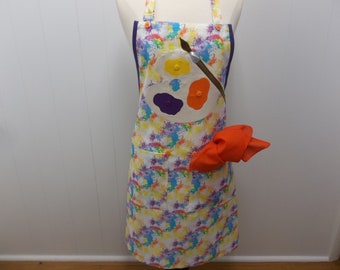 Handmade Cuff Painting Apron - Etsy