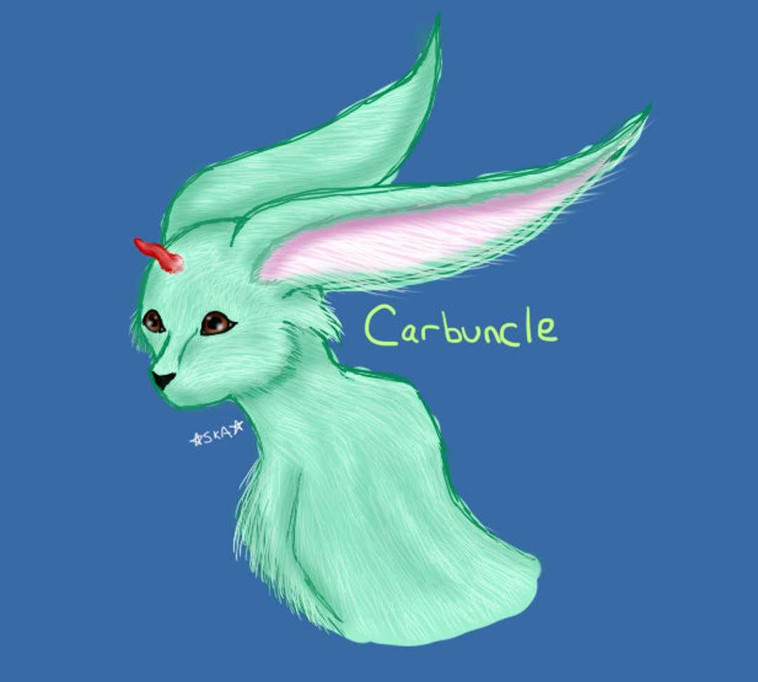 Carbuncle Portrait - Final Fantasy XV - Etsy